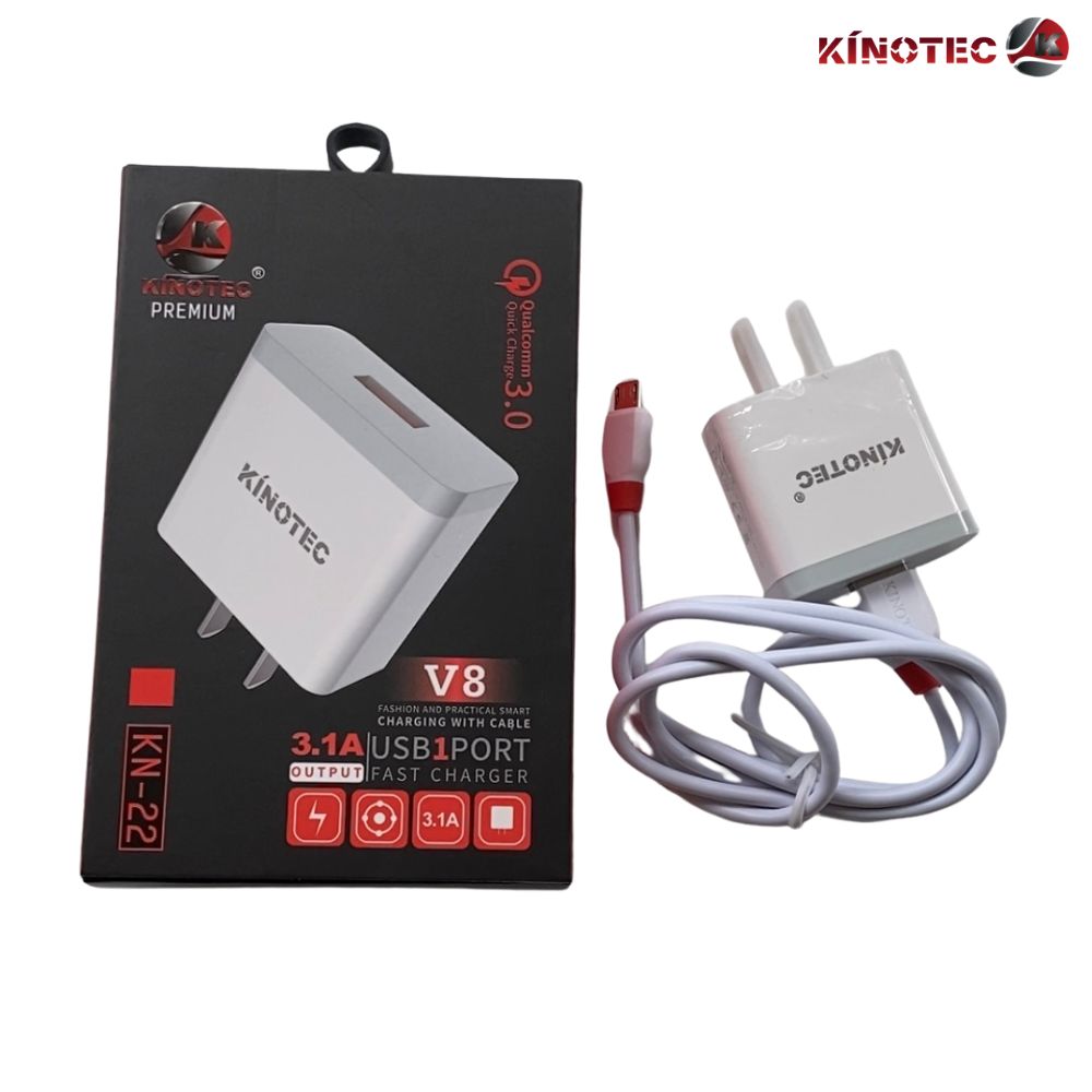 Cargador Kinotec KN-22 V8 – Kinotec 🔴